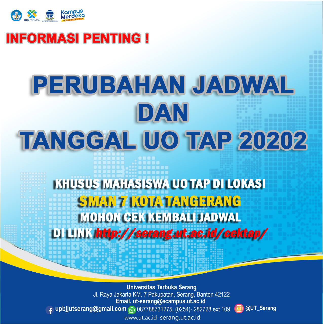 UNIVERSITAS TERBUKA SERANG